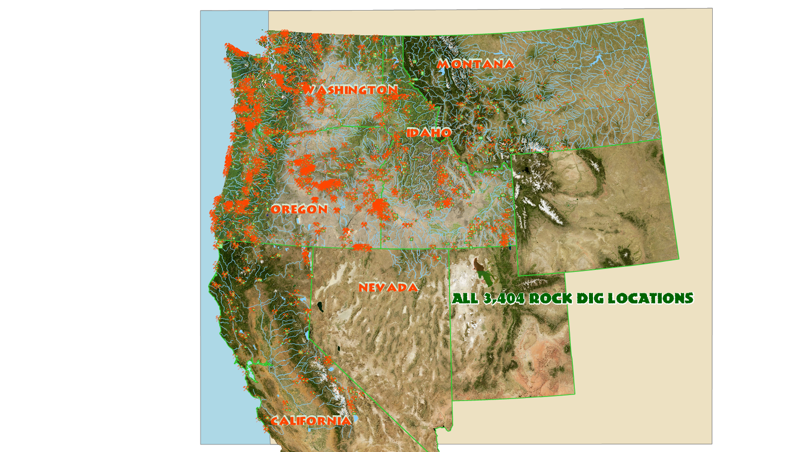 Ore-ROCK-On: Oregon Rockhounds Online Rockhoung field guide, lapidary ...