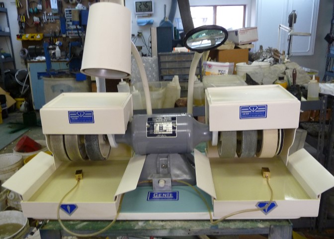 Lapidary Equipment Refurbishing & Rebuilding Services